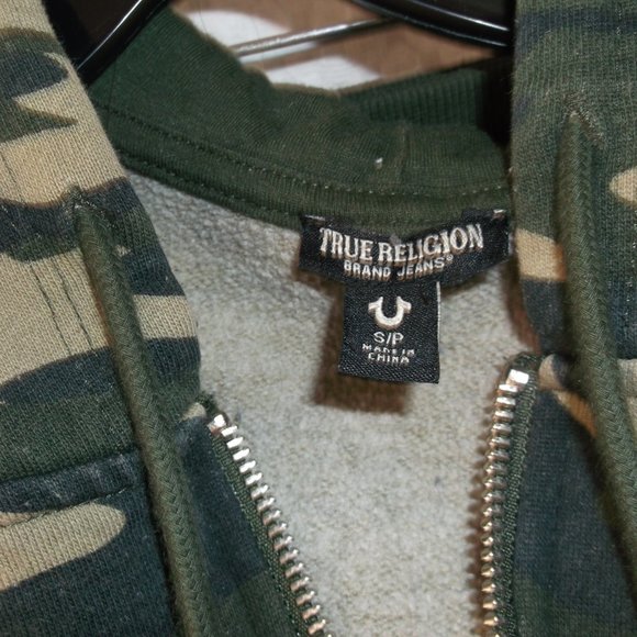 True Religion | Pants & Jumpsuits | True Religion Camo Hoodie And ...